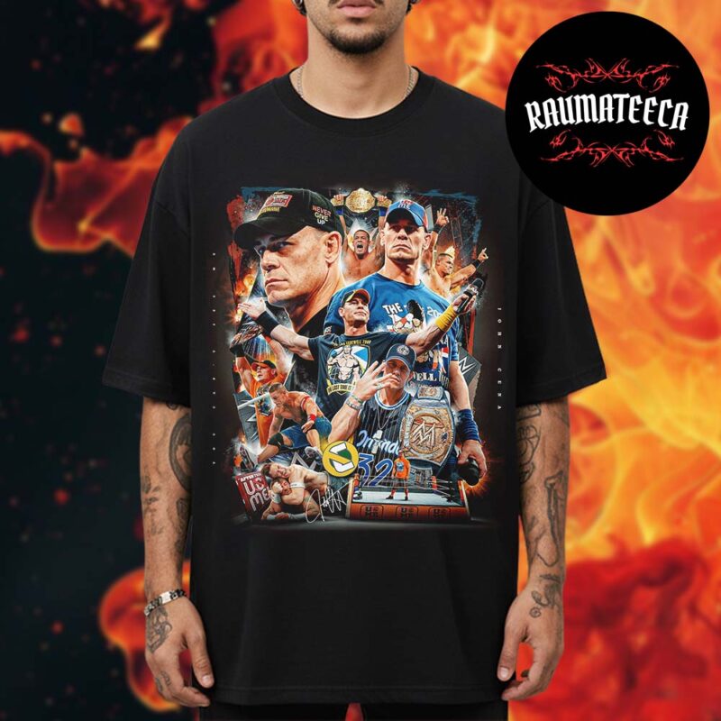 John Cena WWE GOAT Tribute T-Shirt